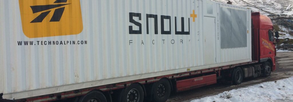 First Snow Factory Arrives in Scotland - InTheSnow