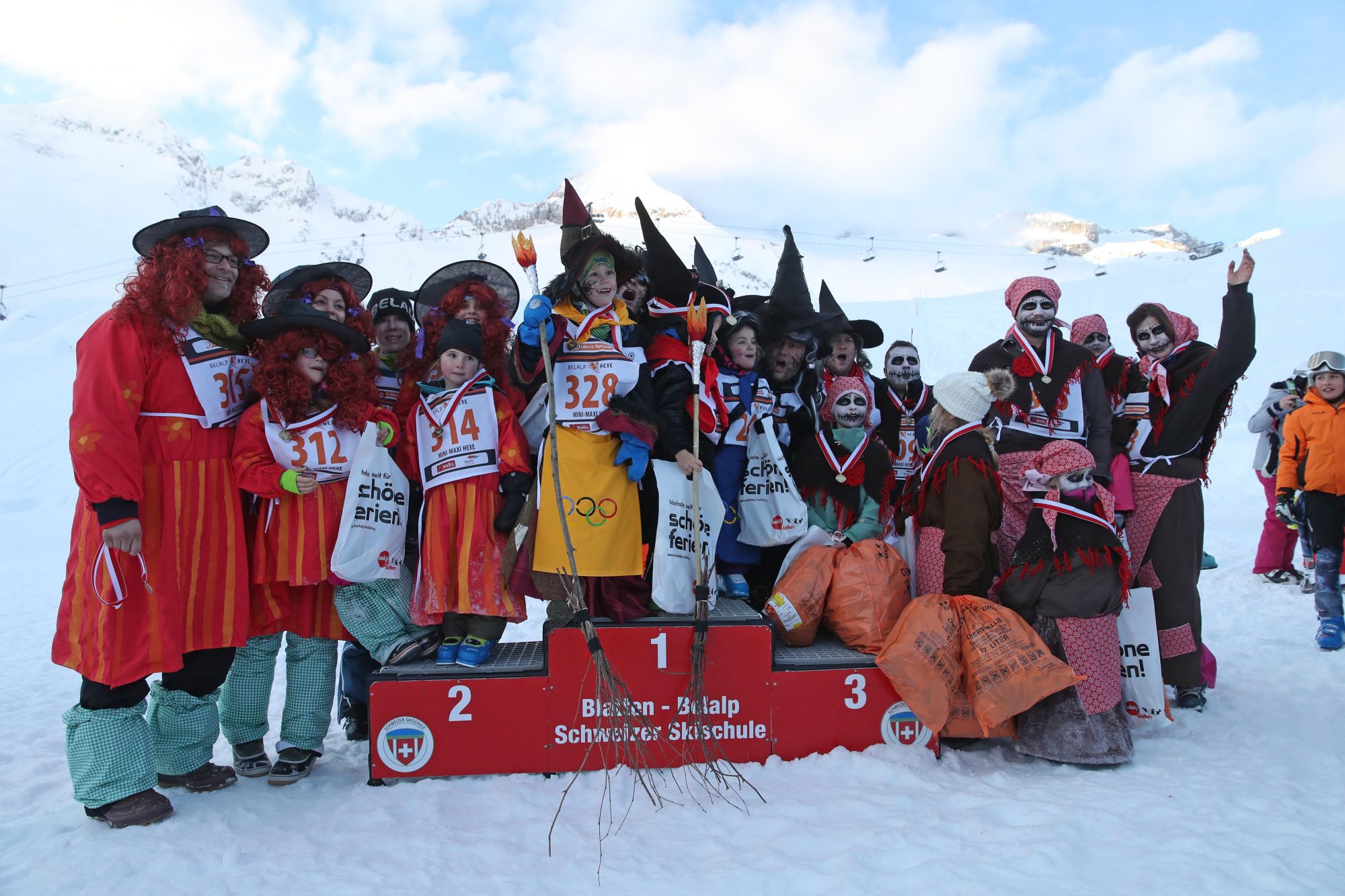 Witches Race in Switzerland - InTheSnow