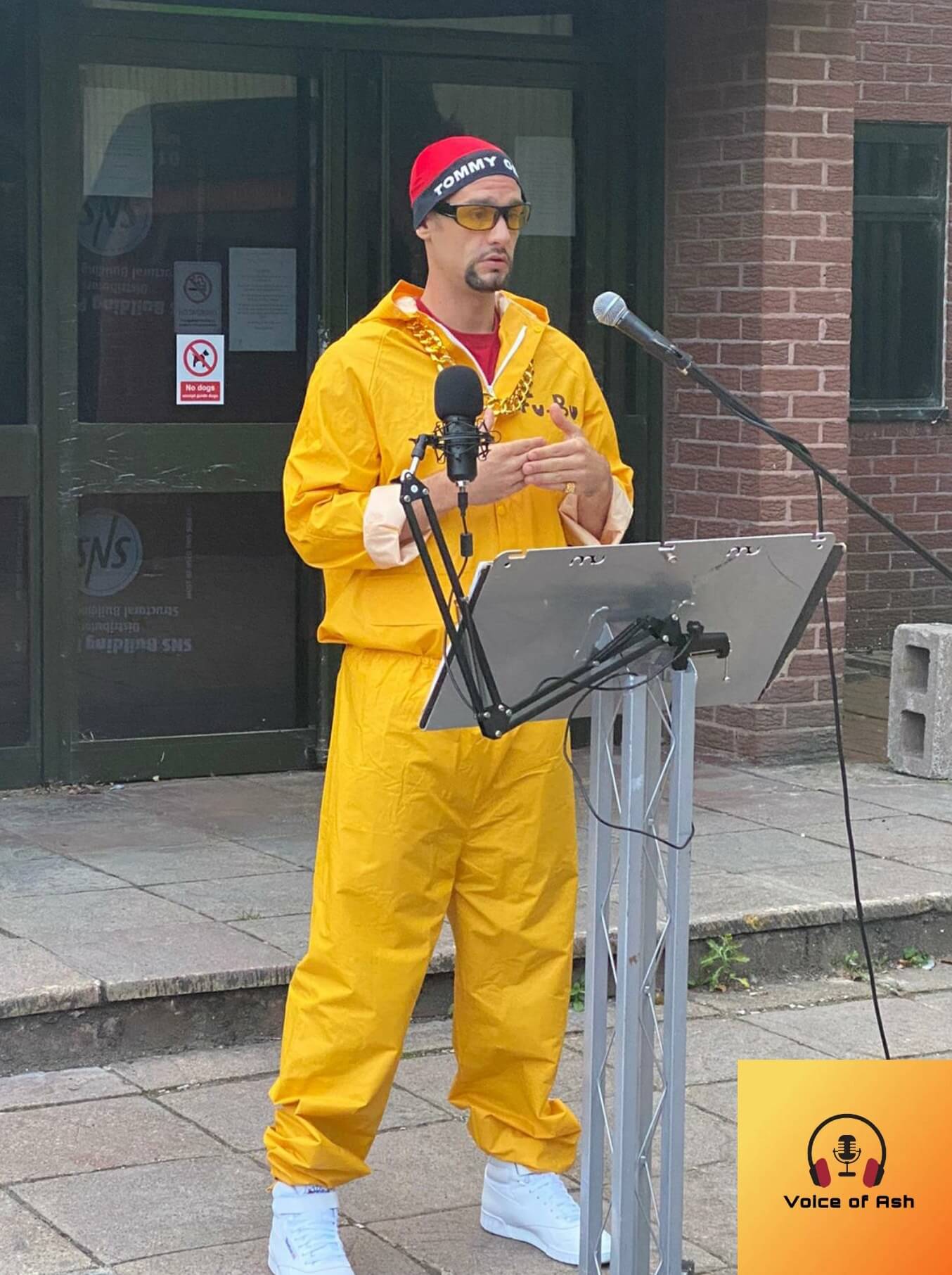 Ali G Impersonator ‘Protests’ To Save Dry Ski Slope - InTheSnow