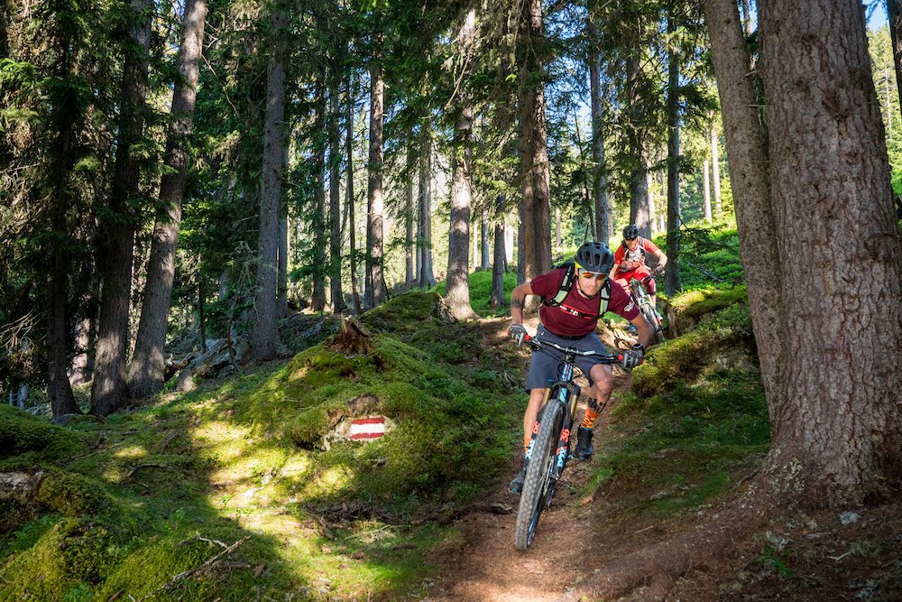 New MTB trail in the Austrian Alps - InTheSnow