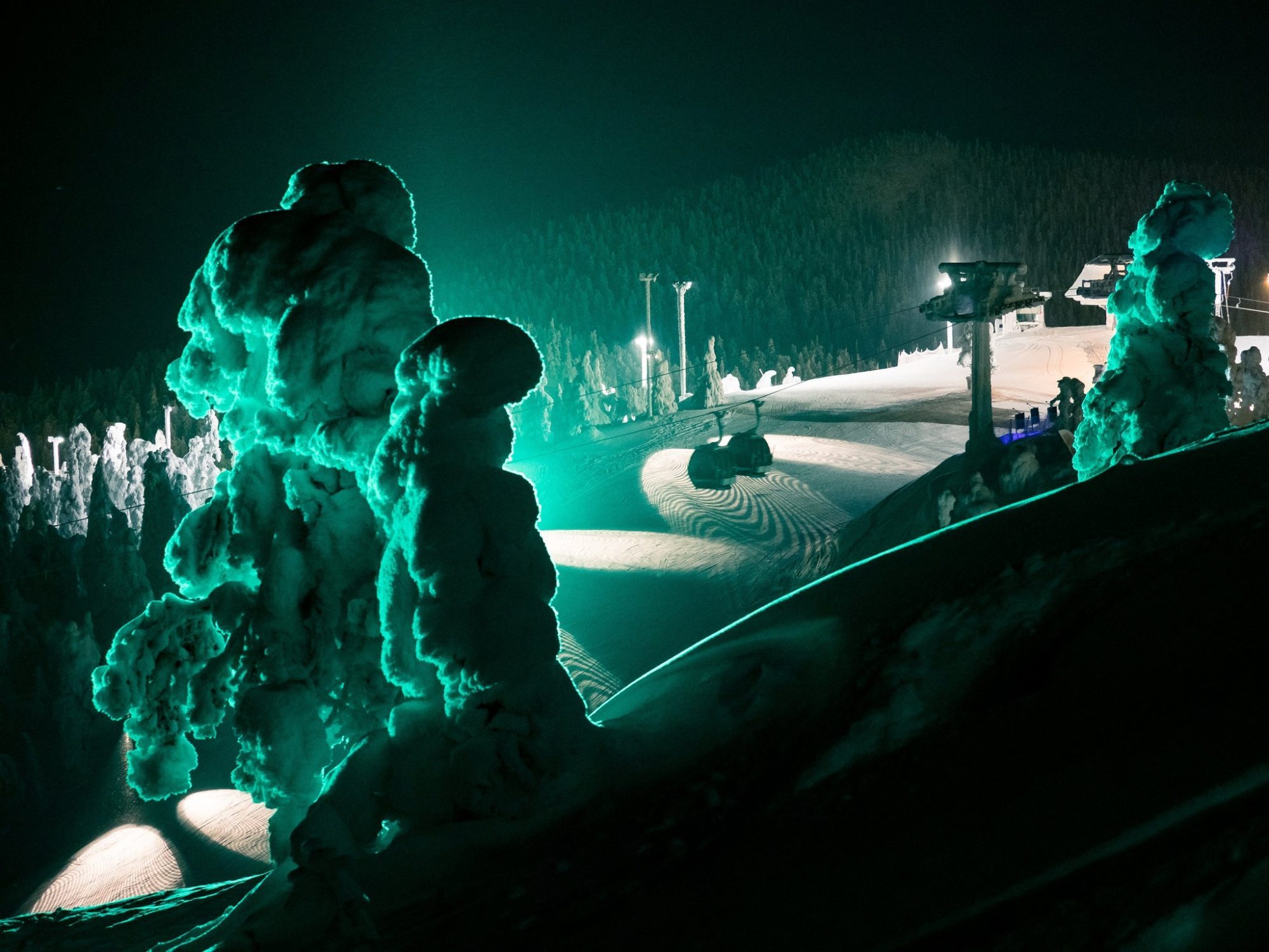 Ruka Lights Up Its Slopes - InTheSnow