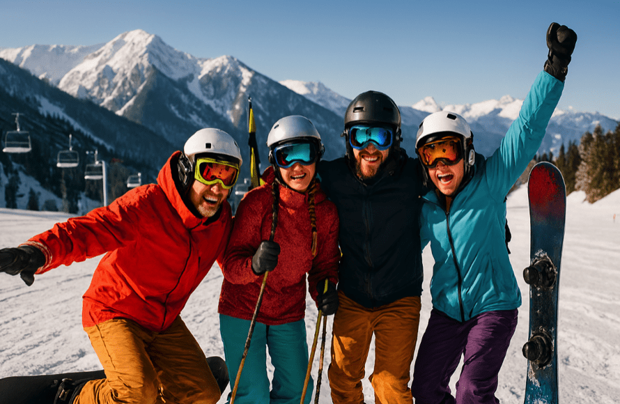 Ski Trip for Mixed Groups: How to Plan a Holiday When Not Everyone Skis ...